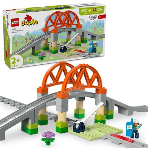Set De Extindere Pod Si Sine De Cale Ferata Duplo Lego Toys Toys