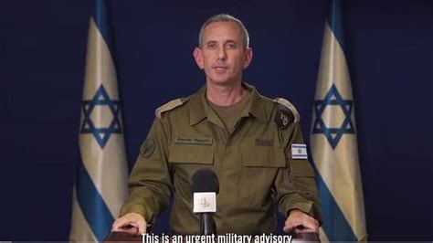 Israel Urges Palestinians To Evacuate Northern Gaza Ahead Of Impending
