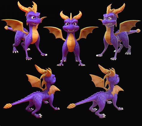 Spyro Fan Art — Polycount