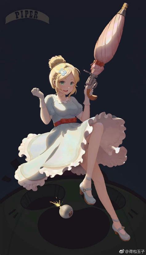 Piper Brawl Stars Arte de jogos Olhos de anime Arte de fã