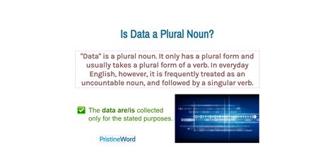Is Data A Plural Noun