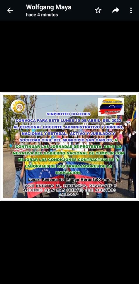 Educación Primero on Twitter RT MIGUEL CALLE CALLE Y MAS CALLE PORQUE NTROS RECLAMOS