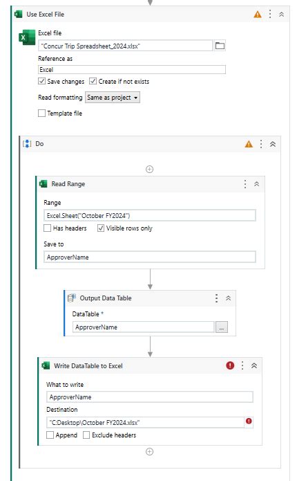 Write From One Excel File To A New File Studio Uipath Community Forum