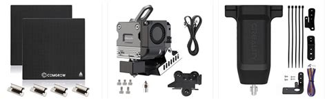 87 99 Creality Sprite Pro Upgrade Kit 31 20 Creality Cr Touch Kit 16 99 Two Pack Comgrow