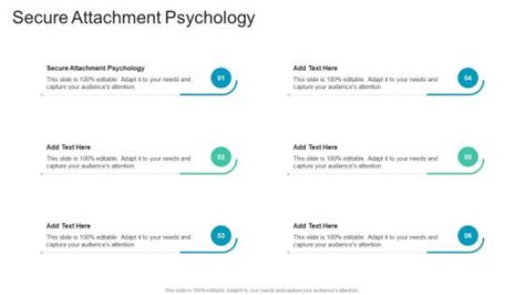 secure attachment psychology powerpoint templates slides and graphics