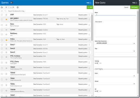 Create A New Query