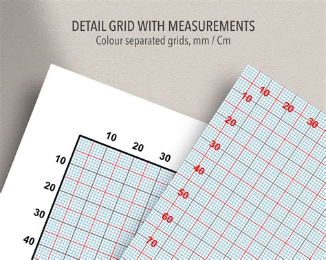 Millimeter Graph Grid Paper Printable Precision Technical Drawing