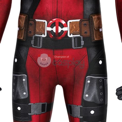 New Deadpool Wade Wilson Jumpsuit Cosplay Costume Champion Cosplay