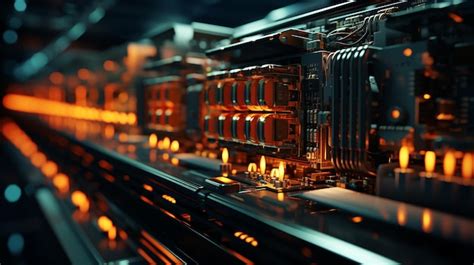 Premium Photo Tech Nexus Ultrarealistic Closeup Of Data Center