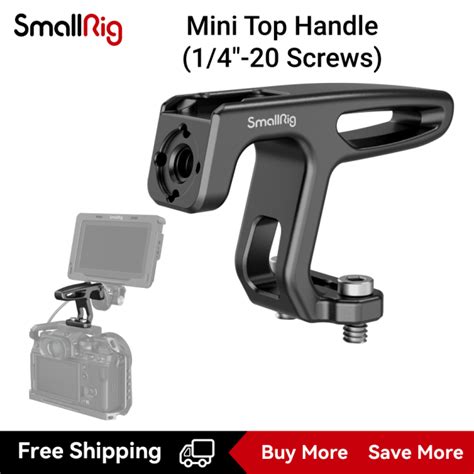 Smallrig Mini Top Handle For Light Weight Cameras 14” 20 Screws