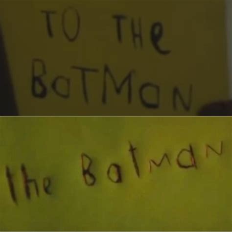 Made A Font Based On Riddlers Handwriting On The Cards In The Trailers