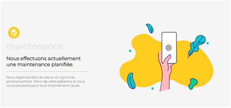 Maintenance Page Using HTML And CSS