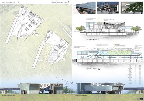 design proposal bus terminal behance