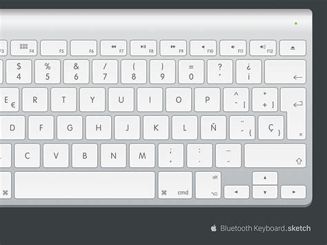 Apple Bluetooth Keyboard Sketch Freebie Download Free Resource For Sketch Sketch App Sources