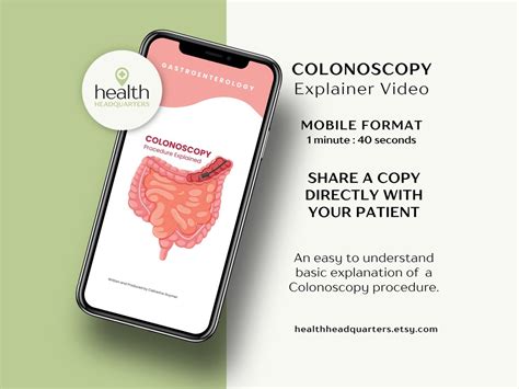 Animated Explainer Video Colonoscopy Procedure Explained