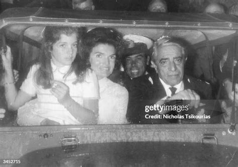 667 Jackie Kennedy Aristotle Onassis Photos And High Res Pictures Getty