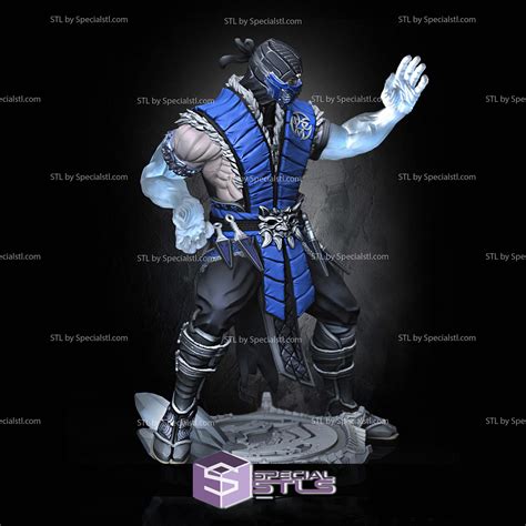 Sub Zero Stl Files From Mortal Kombat For Tabletop Miniature Specialstl
