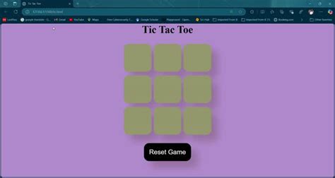 Omkar Phapal On Linkedin Tictactoe Html Css Javascript