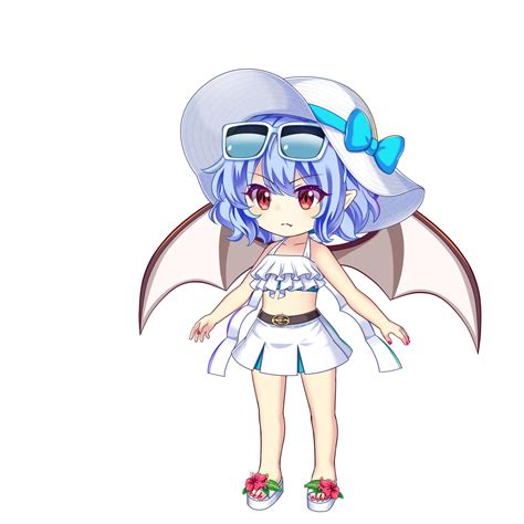 Remilia Scarlet And Remilia Scarlet Touhou And 1 More Drawn By Rotte