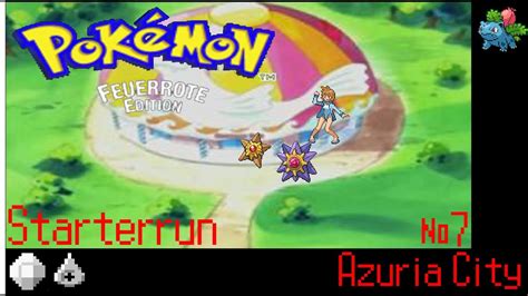 Pokemon Feuerrot Starterrun Azuria City YouTube