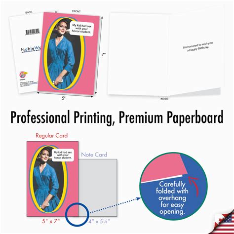 Sex With Honor Humor Birthday Greeting Card