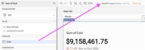 How To Create A Dynamic KPI Comparison Based On A Date Granularity