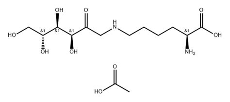 Fructose 1 [ L 5 Amino 5 Carboxypentyl Amino] 1 Deoxy Monoacetate Salt D 8ci 23931 62 6