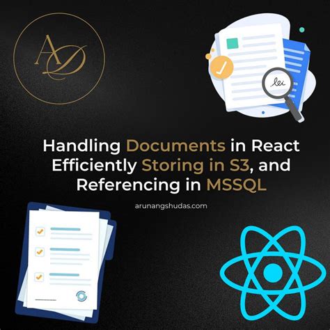 Arunangshu Das On Linkedin Handling Documents In React Efficiently