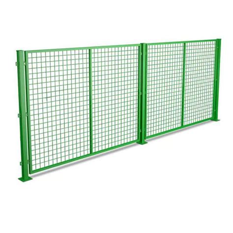 Fence Workshop Steel PVC Coated Isolation Fence Warehouse Metal Net