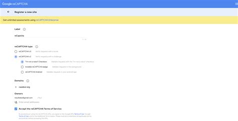 Recaptcha Casdoor · An Open Source Ui First Identity And Access