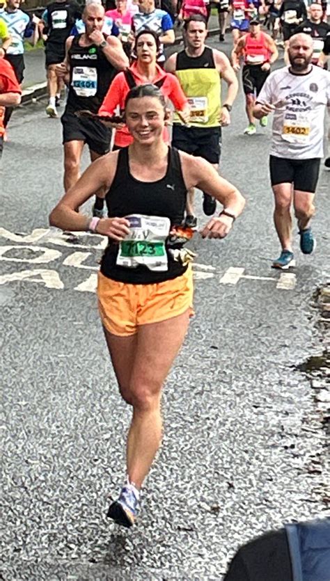 Super Proud Of Our Daughter Olivia Jarvis Who Smashed Her First Marathon In Dublin Today In A