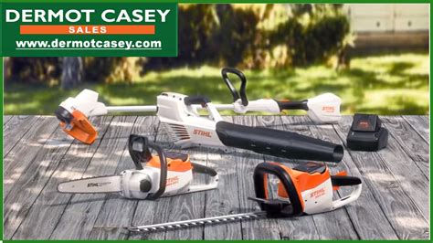 Stihl Battery Powered Tools From Dermot Casey