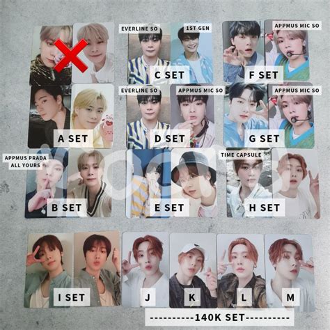 Jual Official Pc Photocard Astro Moonbin Sanha All Yours Prada 1st Gen