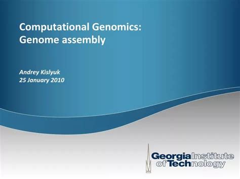Ppt Computational Genomics Genome Assembly Powerpoint Presentation Free Download Id 1067626