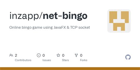 GitHub Inzapp Net Bingo Online Bingo Game Using JavaFX TCP Socket