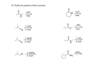 Solved Predict The Products When An Ester Reacts With Chegg Com