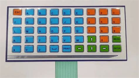 Customized Membrane Keypad For Scientific Instrument For Industrial At Rs Piece In Ghaziabad