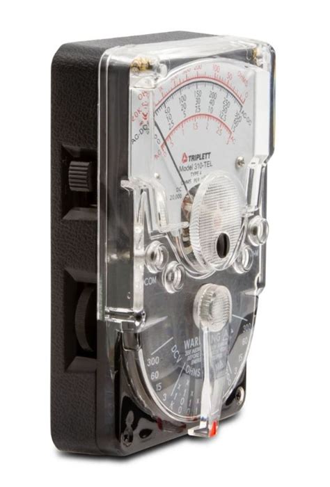 Model 310 Tel Portable Compact Analog Multimeter 16 Ranges Ac Dc