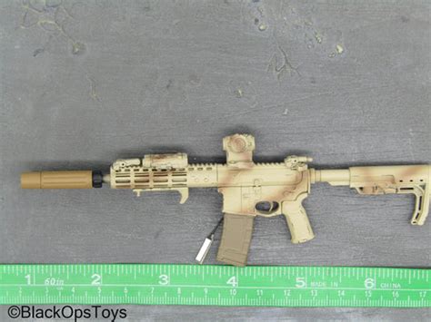 C B R N Assault Team Tan M4 Assault Rifle W Attachment Set