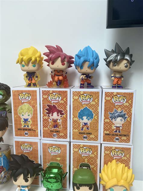 The Evolution Of Goku Funkopop