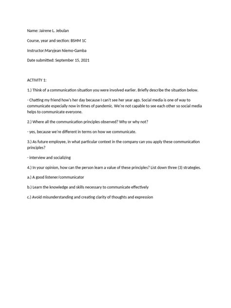 Module 1 Lesson 2 Activity 1 Pdf