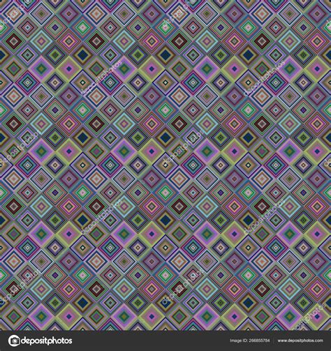 Geometrical Diagonal Square Mosaic Pattern Background Graphic Design Stock Vector Image By