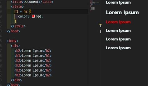 html5 css3 26강 동위 선택자