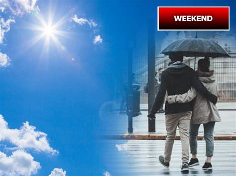 Meteo WEEKEND il tempo migliora ma qualche PIOGGIA ci sarà tra