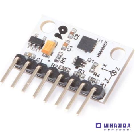Wpse208 Sensor Acelerómetro Para Arduino Whadda Viptrónica