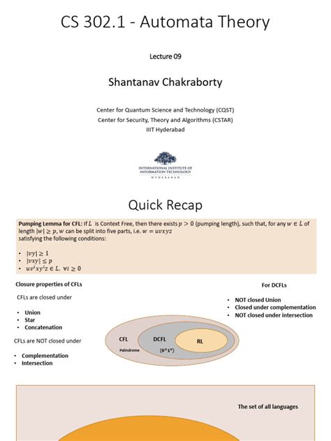 automata theory lecture 9 pdf