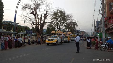 မြောင်းမြမြို့ မြစိမ်းရောင်တောင်တော်ပေါ်တွင် တည်ထားကိုးကွယ် ပူဇော်မည့် အမရဝတီ ဆင်ဖြူတောင
