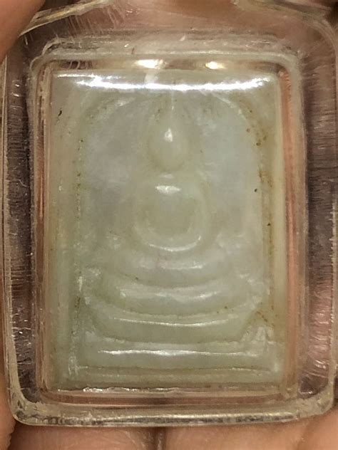 Jade Somdej Wat Rakang Behind Yant Dong Aj Toh 2536 19cm 80