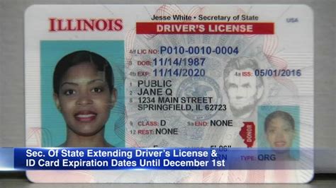 Illinois Secretary Of State Jesse White Announces Extension For