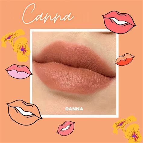 ลิปแมทชมนิต้า สีแคนน่า โทนนู้ดเรียบหรูดูแพง ลิปแมทติดทนนานกันน้ำ Easyshop13 Thaipick